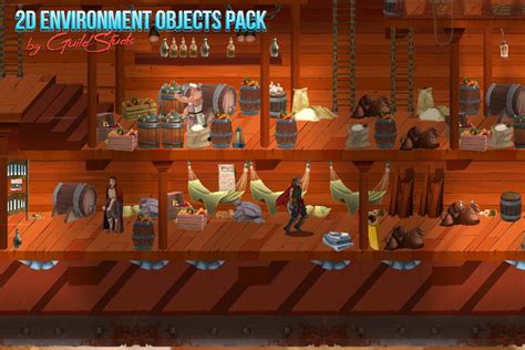2d Fantasy Boat Asset 2d Environments Unity Asset Store
