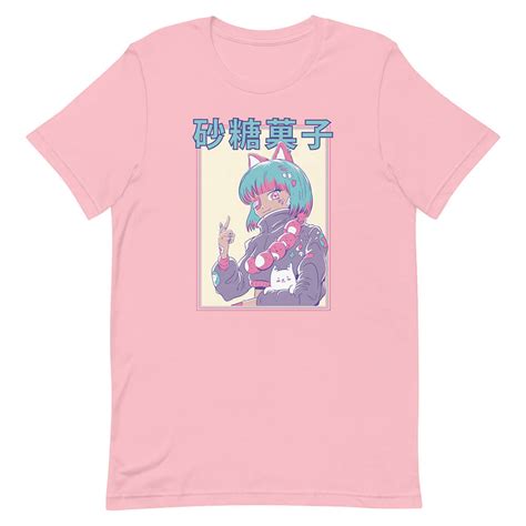 Blue Hair Anime Cat Girl Shirt Eye Patch Dubsnatch