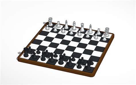 3d Design Шахматы Tinkercad