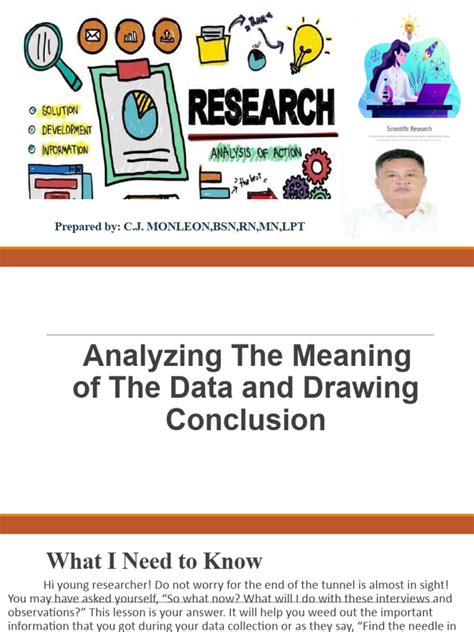 Quarter 4 Analyzing The Meaning Of Dta And Drawing Conclusion Pdf Qualitative Research Data