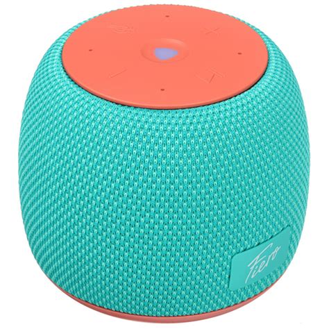 Умная колонка Fiero Hi Алиса, Bluetooth, Wi-Fi, Питание 220В, Бирюзовый ...