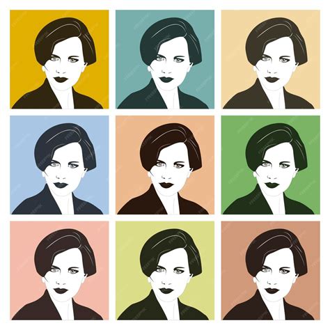 Premium Vector Set Of Portraits