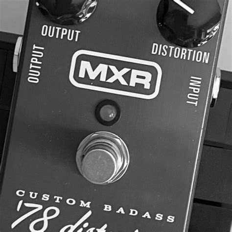 Mxr M78 Custom Badass 78 Distortion Guitar Nine