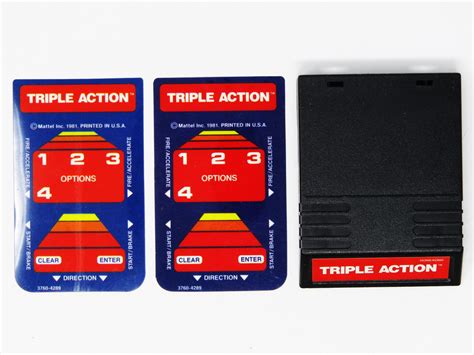 Triple Action Intellivision Retromtl
