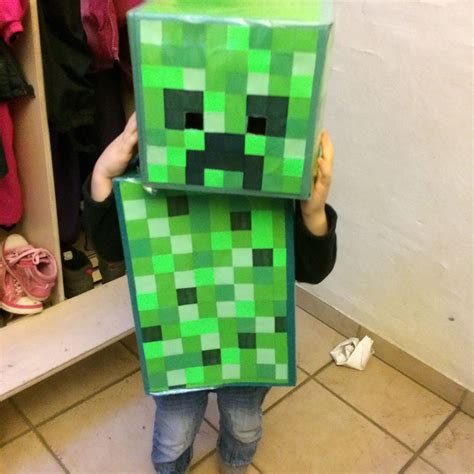 Minecraft Creeper Costume Diy