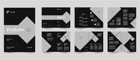 Professional Architecture Portfolio Brochure Template Design 20542451