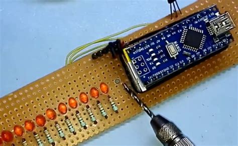 Часы пропеллер на Arduino Nano своими руками Лучшие самоделки своими