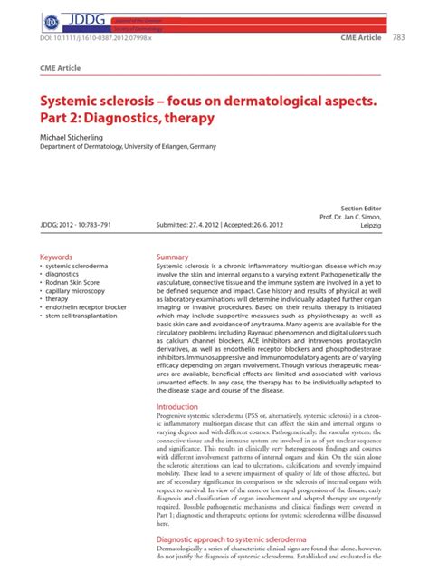 Pdf • Systemic Scleroderma Dokumentips