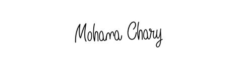 99 Mohana Chary Name Signature Style Ideas Wonderful Esignature