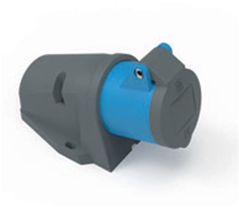 11895 Bals Bals Ip44 Blue Wall Mount 2p E Industrial Power Socket