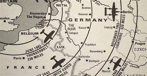 Map Of The Increasing Range Of Escort Fighters Accompanying Heavy