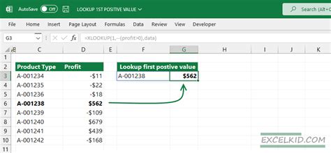 Find The First Or Last Positive Value In A List Excel Bootcamp