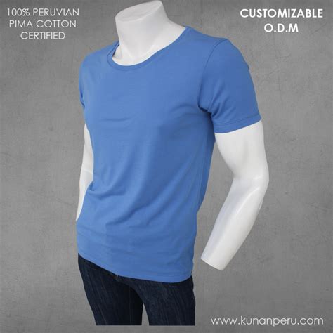 Catalogue T Shirt Kunan Perú Peruvian Pima Cotton Clothing Manufacturer