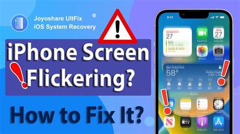 😰 Iphone Screen Flickering How To Fix It Easily？