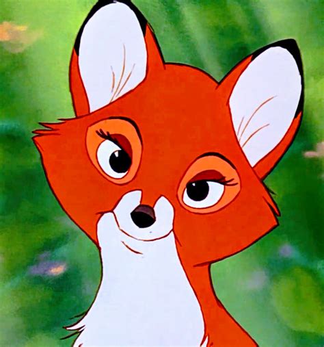 The Fox And The Hound 1981 Vixey Loving Stare By Tlanethedragon On