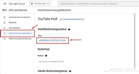 YouTube API Key Erstellen Und Einrichten Kodi Tipps De