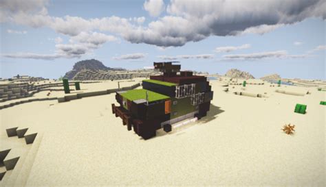 4th Gen Sandcat Plasan Armored Vehicle Minecraft Map