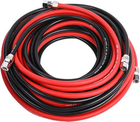Frienda 2 Pcs 50 Ft Air And Fluid Hose Assemblies Kit With Fittings