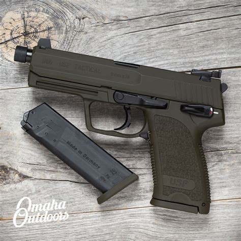 Hk Usp 9 Tactical V1 Full Od Green