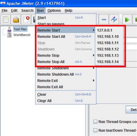 Jmeter Distributed Testing