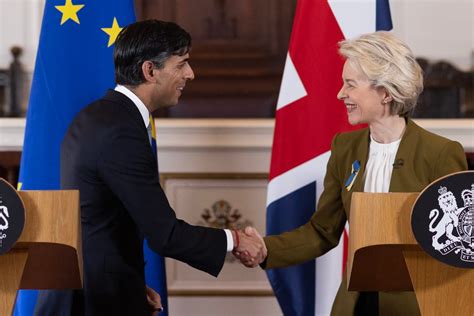 Brexit Uk And Eu Strike Deal On Northern Ireland Protocol Politico