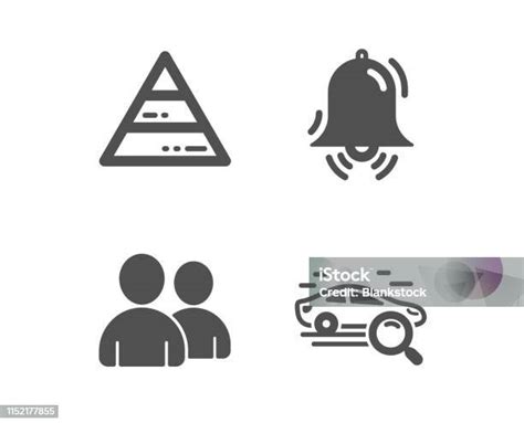 피라미드 차트 시계 벨 및 사용자 아이콘 자동차 기호를 검색 합니다 보고서 분석 경보 사람들의 커플 벡터 0명에 대한 스톡 벡터 아트 및 기타 이미지 Istock