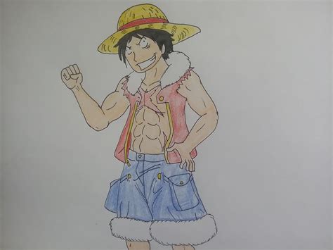 Op Luffy Flexing By Xfangheartx On Deviantart