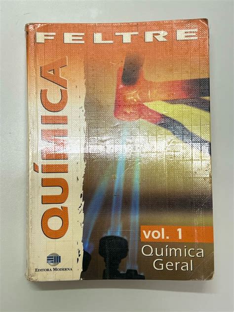 Livro De Química Ricardo Feltre Vol 1 Química Geral Livro