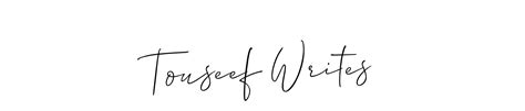 77 Touseef Writes Name Signature Style Ideas Perfect Esignature