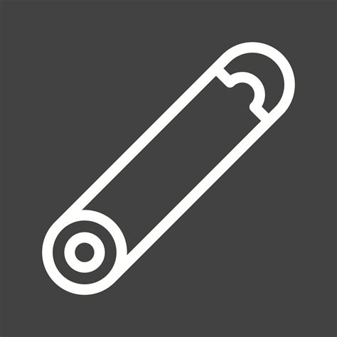 Safety Pin Line Inverted Icon Vector Art At Vecteezy