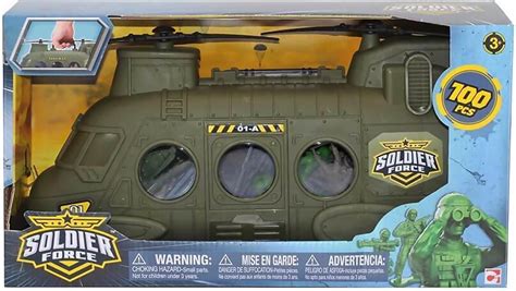 Soldier Force 100pc Chinnok Playset Tates Toys Australia The Best
