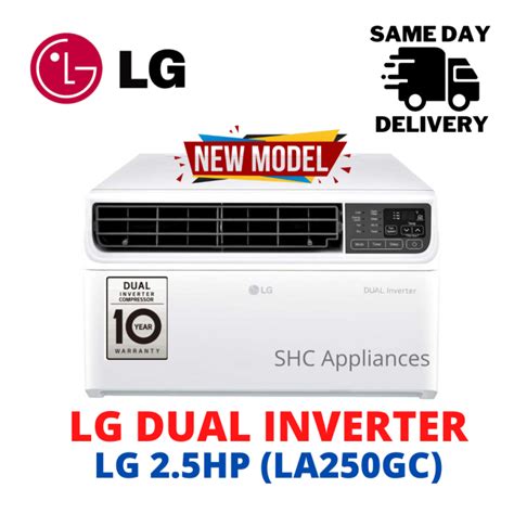 Lg 25hp La250gc New Model Dual Inverter Window Type Aircon Ncr