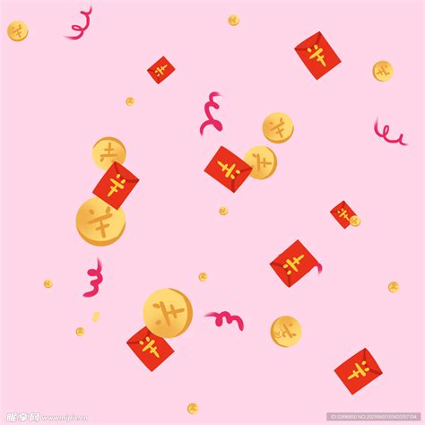红包雨设计图 海报设计 广告设计 设计图库 昵图网
