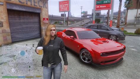 Gta 5 LSPDFR Playing As A LSPD Female Undercover Cop Challenger R T Patrol Gta Gta5 Lspdfr