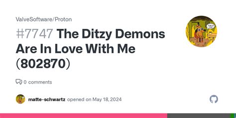 The Ditzy Demons Are In Love With Me 802870 · Issue 7747