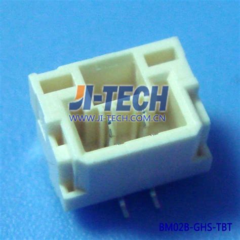 Jst 125mm Pitch Gh Series 2 Pin Header Connector Bm02b Ghs Tbt For Pdp