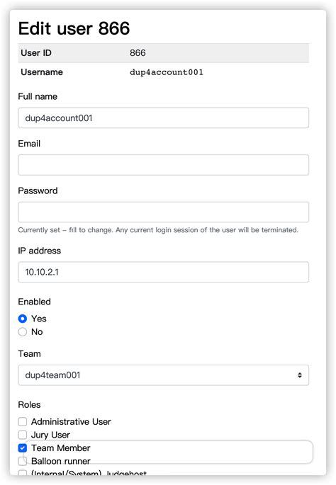 Domjudge Team Account Import Guide Dup S Blog