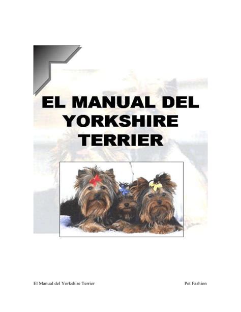 El Manual Del Yorkshire