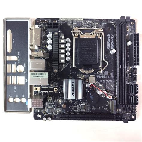 マザーボード Asrock B360m Itx Lga1151 8／9世代 ⑯ メルカリ