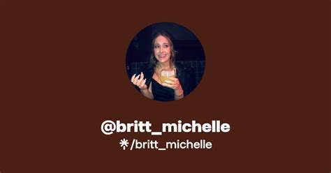 Britt Michelle Instagram Tiktok Linktree