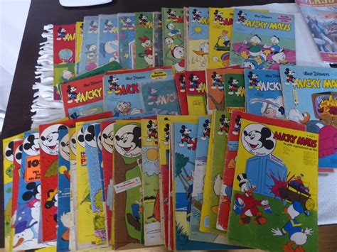 Micky Maus 60 Hefte Von 50er Bis Anfang 70er Jahre Lesehefte Kaufen