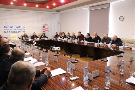 რუსთავის მუნიციპალიტეტის საკრებულო Rustavi Municipality City Council