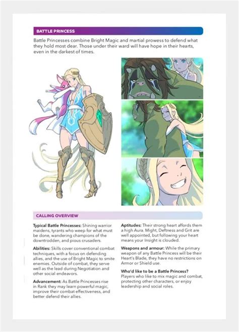 New Anime And Jrpg Inspired Tabletop Rpg Break Takes Players On An