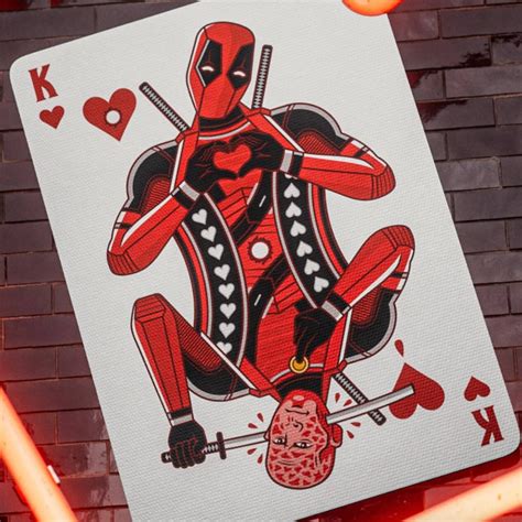 Official Marvel Deadpool Playing Cards Theory11 Jp Games