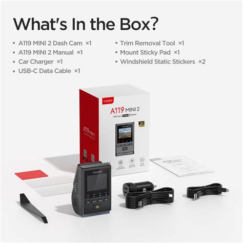 VIOFO A119 Mini 2 Dashcam | VIOFO Benelux