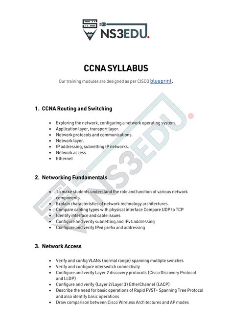 Ppt Ccna Exam Syllabus Powerpoint Presentation Free Download Id