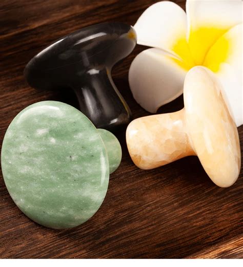 Big Size Mushroom Shaped Massage Stone Basalt Hot Rock Point Stone Deep