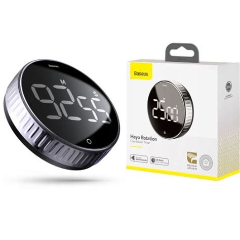 baseus heyo rotation countdown lcd digital timer konga online shopping