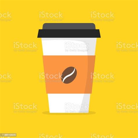 使い捨てコーヒーカップweb およびモバイル アプリケーションのアイコンフラット ベクトルの図 アイコンのベクターアート素材や画像を多数ご