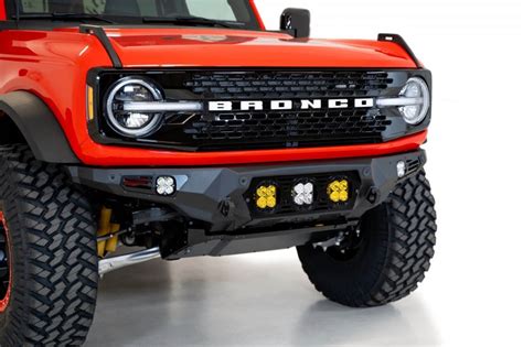 Addictive Desert Designs 21 22 Ford Bronco Bomber Front Bumper W 3 B